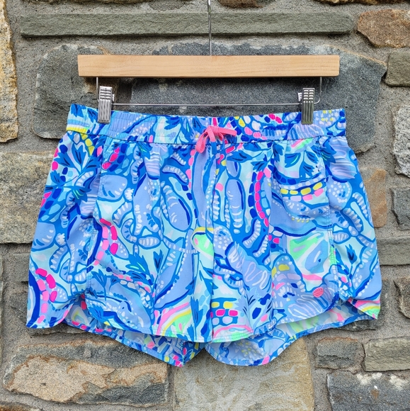 Lilly Pulitzer | Shorts | Lilly Pulitzer Run Around Shorts Peri Pinch ...